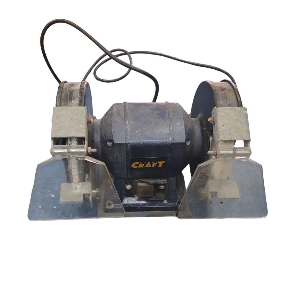 Pre-owned power craft Power Craft Bench Grinder PSM-220V - Own4Less